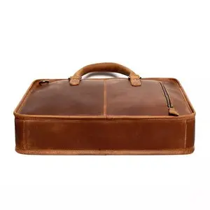 STEEL HORSE LEATHER Hemming Leather Laptop Bag