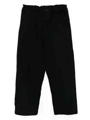 BLACK COMME DES GARÇONS Garment Treated Trousers