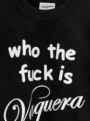Vaquera Slogan-print T-shirt
