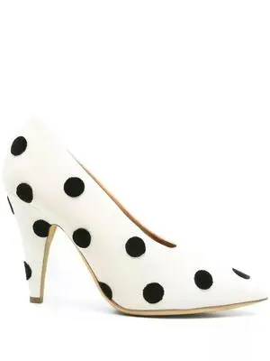 Moschino 100mm Polka-dot Pumps