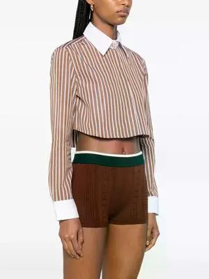 Casablanca Cotton Striped Shirt
