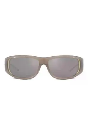 DIESEL® Logo-plaque Sunglasses - Grey