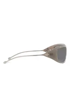 DIESEL® Logo-plaque Sunglasses - Grey