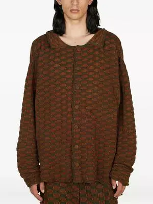 ISA BOULDER Patterned Cardigan