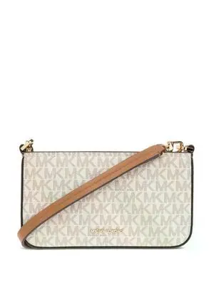 Michael Kors Bryant Monogram Crossbody Bag - Neutrals
