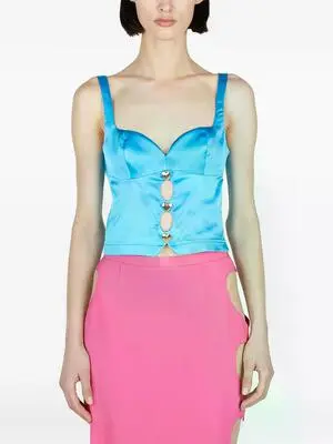 MARCO RAMBALDI Cut-out Sleeveless Top