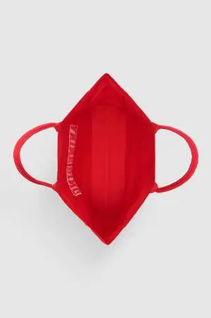 ANINE BING Leo Canvas Tote - Tango Red