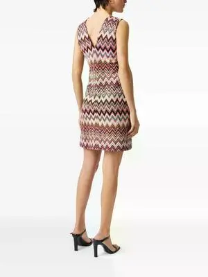 Missoni Zigzag-pattern Mini Dress