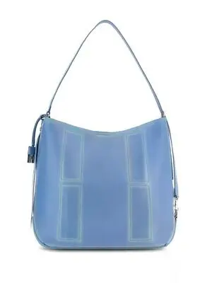 Hogan Leather Shoulder Bag - Blue