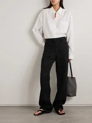 THE ROW Tarley High-rise Straight-leg Jeans