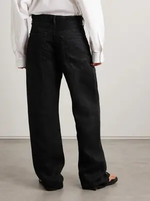 THE ROW Tarley High-rise Straight-leg Jeans