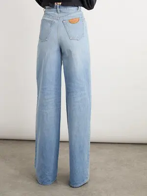 Chloé High-rise Wide-leg Jeans