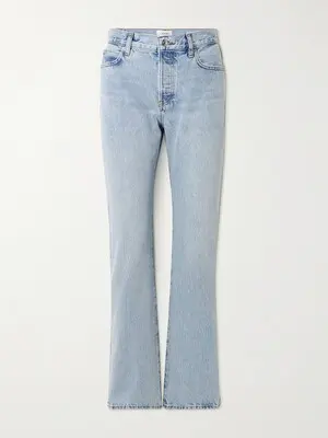 FRAME The Staple Mid-rise Straight-leg Jeans