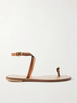 AMANU The Kigali Leather Sandals - Brown