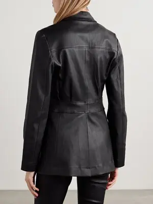 Stouls Leon Leather Jacket - Black