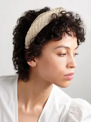 Eugenia Kim Trish Knotted Metallic Headband