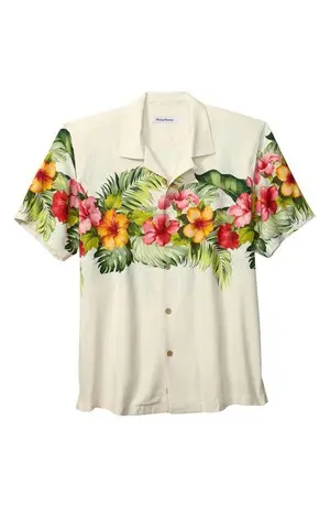 Tommy Bahama Island Blooms Silk Camp Shirt