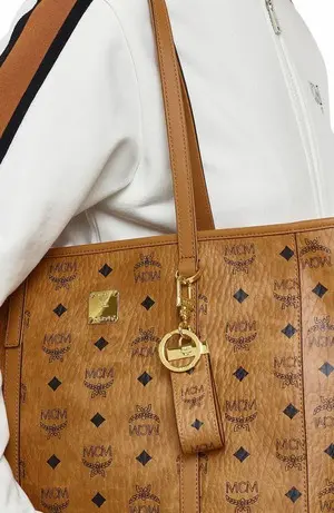 Mcm Visetos Original Key Ring