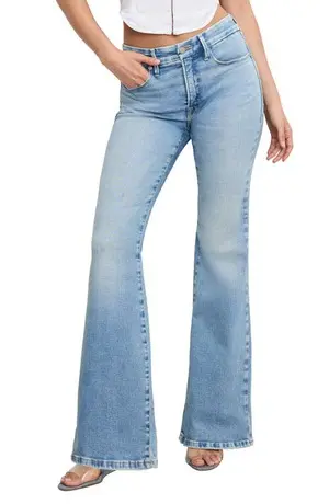 Good American Dolly Joleans Flare Jeans