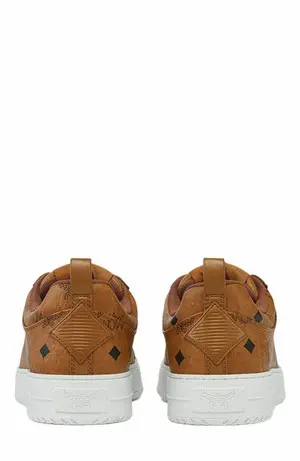 Mcm Neo Terrain Low-top Sneakers - Cognac