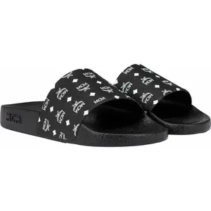 Mcm Logo Slides Slipper
