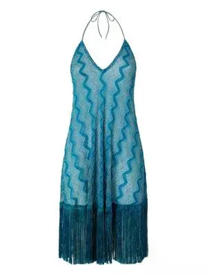 Missoni Zigzag-pattern Midi Dress