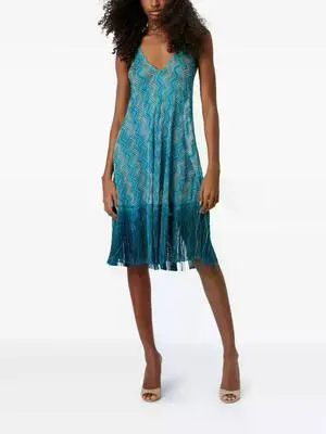 Missoni Zigzag-pattern Midi Dress