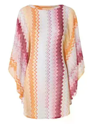 Missoni Zigzag-pattern Mini Dress