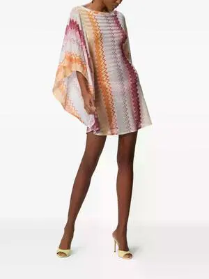 Missoni Zigzag-pattern Mini Dress