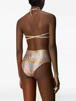 Missoni Zigzag-pattern Bikini - Neutrals