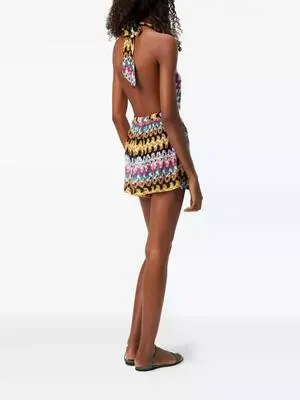 Missoni Zigzag-pattern Playsuit - Black