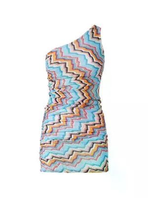 Missoni Zigzag-pattern Mini Dress