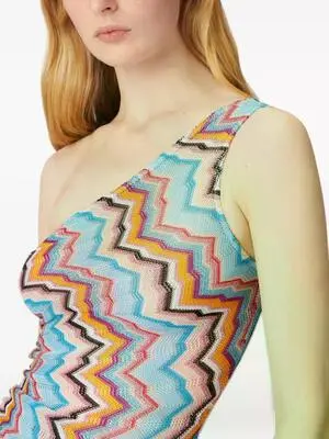 Missoni Zigzag-pattern Mini Dress