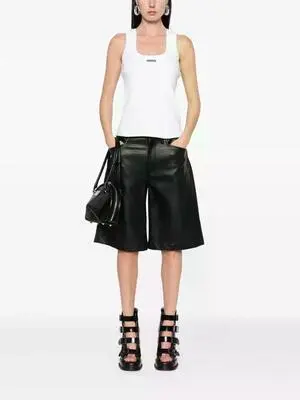 Alexander McQueen Logo-plaque Tank Top