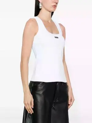 Alexander McQueen Logo-plaque Tank Top