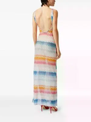 Missoni Zigzag-pattern Sleeveless Dress