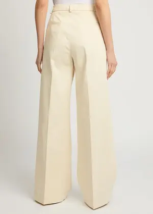 Moncler Wide-leg Twill Trousers