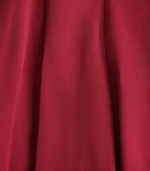 Staud Cotton-blend Joy Maxi Dress - Red