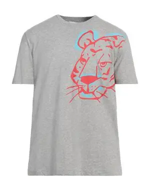 Iceberg Man T-shirt White Size M Cotton, Polyester Grey