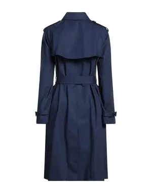 Burberry Overcoat & Trench Coat Cotton - Blue