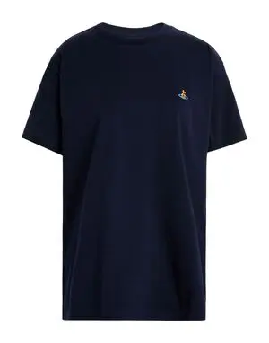 VIVIENNE WESTWOOD Organic Cotton T-shirt - Navy
