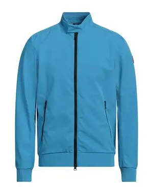 COLMAR Casual Jacket With Mandarin Collar - Blue