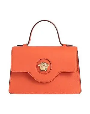 Versace Handbag In Calfskin Leather