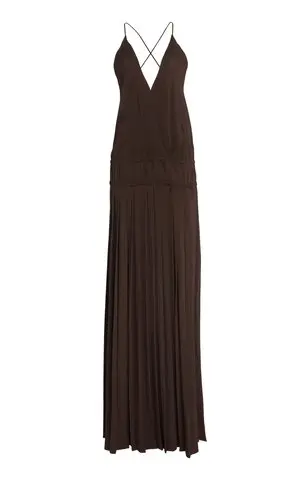 Ferragamo Pleated Dresses