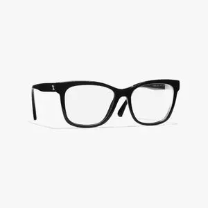 Chanel Square Eyeglasses - Black