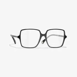 Chanel Square Eyeglasses Black