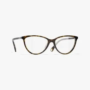 Chanel Cat Eye Eyeglasses - Dark Tortoise