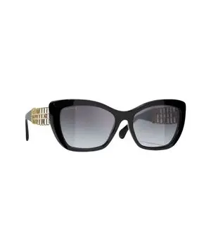 Chanel Acetate & Metal Cat Eye Sunglasses