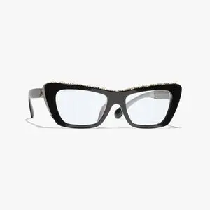 Chanel Butterfly Eyeglasses - Black