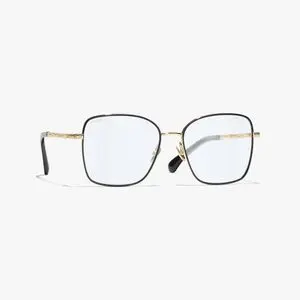 Chanel Square Eyeglasses - Light Gold